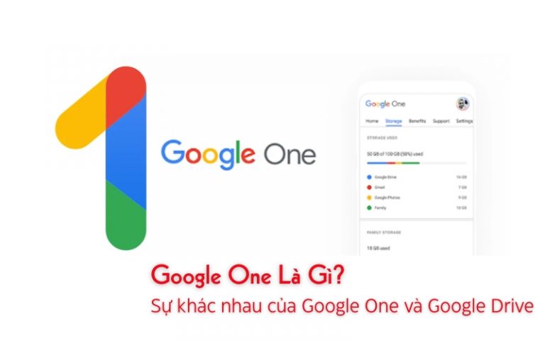 Google One Là Gì? Sự Khác Nhau Của Google One Và Drive